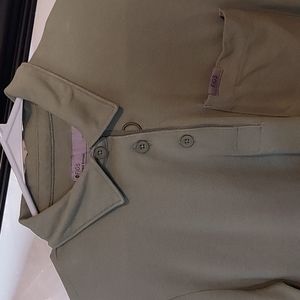 Figs | Tops | Figs Pro Scrubs Long Sleeved Pique Polo Top Army Green ...